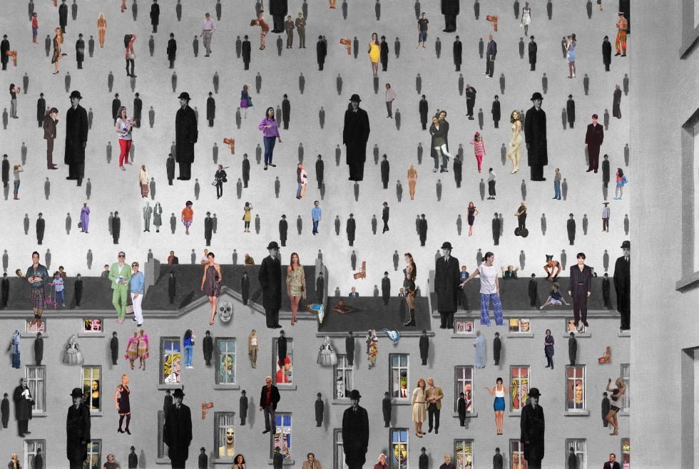 Lluis Barba arrives at Barcelona Gallery Weekend 2020 - Ninoska Huerta ...